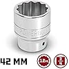 Amazon.com: Powerbuilt 42mm Socket, 3/4-inch Drive, 12 Point, Thin Wall ...