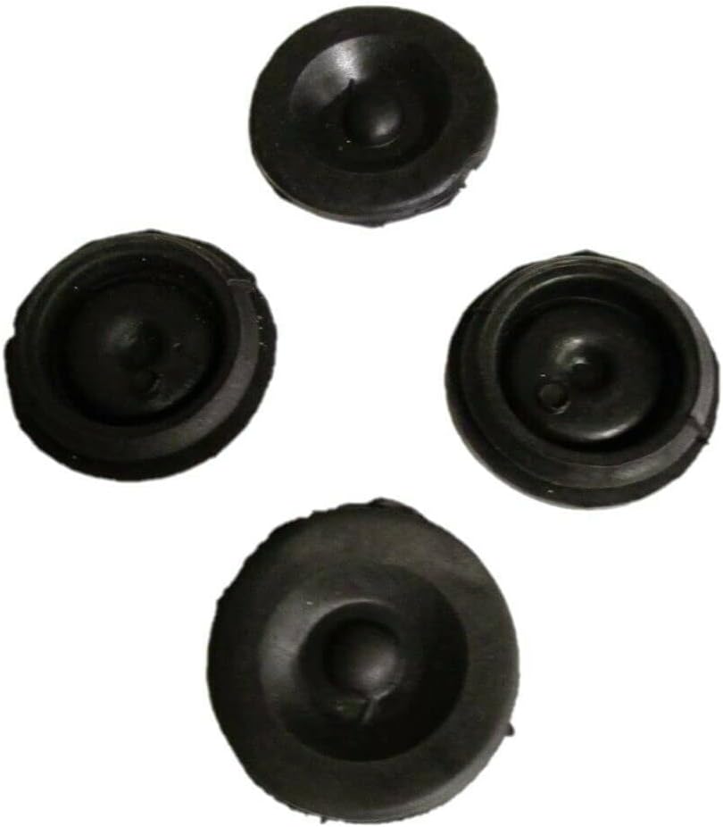 Amazon.com: Replacement For 4PK Rubber Grease Plug Hub Dust Caps fits ...