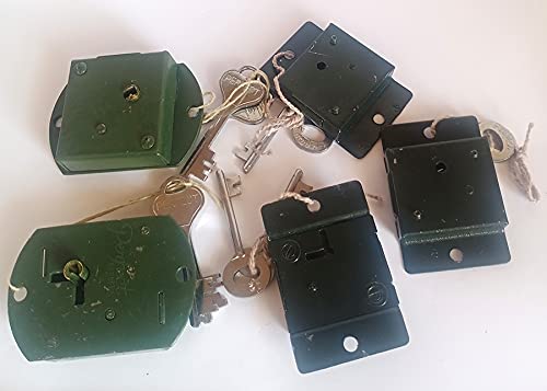 Steel Almirah Door & Cupboard Lock (5 Pcs) : Amazon.in: Home Improvement