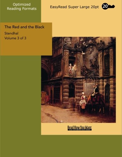 Amazon.com: The Red and the Black: Easyread Super Large 20pt Edition ...