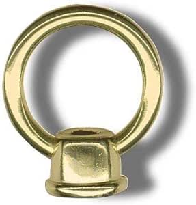 Amazon.com: National Artcraft® Brass-Plated Finial Loop for Hanging ...