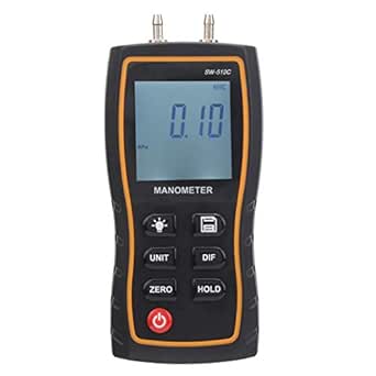 Amazon.com: Digital Manometer, SW 512C Portable Digital Manometer ...