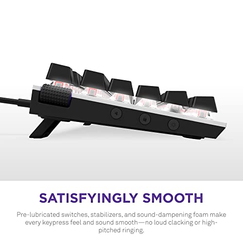 NZXT Function MiniTKL - Compact Tenkeyless Gaming Keyboard (KB-175US-WR)