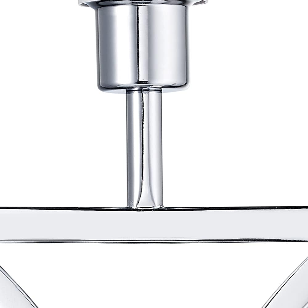 Modern and Sleek Polished Chrome Plated Table Lamp Base with Slimline ...