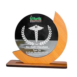 WEHATKE Customized/Personalized Name Engrave Trophy Table Top for Decor ...