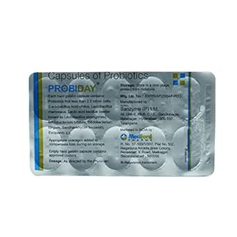 Probiday - Strip of 10 Capsules : Amazon.in: Health & Personal Care