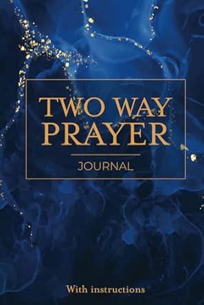 Two Way Prayer Journal With Instructions | River Of Gold: Amazon.co.uk ...