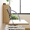 Amazon.com: YLLSMGS Wall Mounted Folding Table with Power Outlet & USB ...