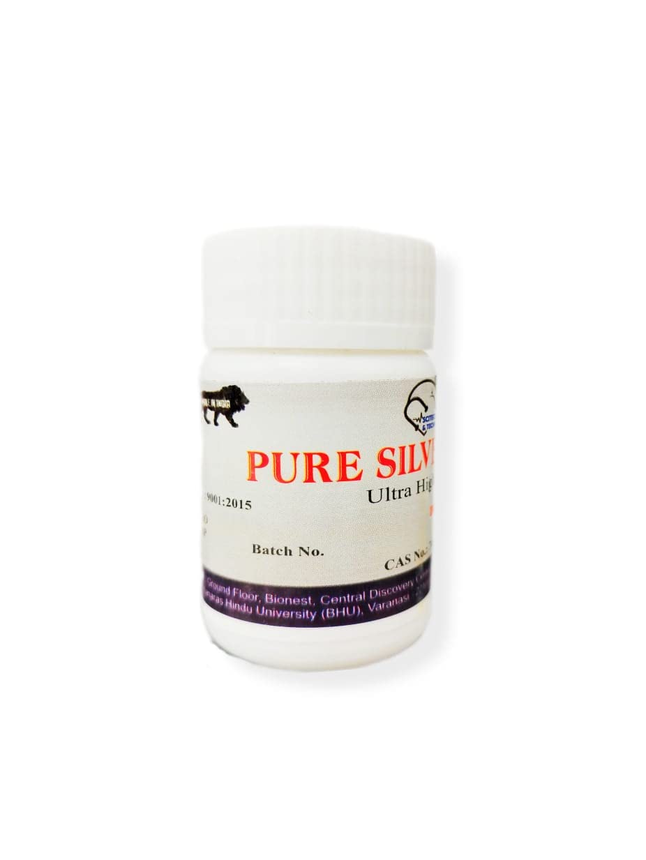 DR. SILVER PRINT SILVER METAL POWDER - 10Gm (2) (purity 99.9% ...