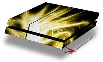 Amazon.com: Lightning Yellow - Decal Style Skin fits original PS4 ...