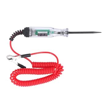 Automotive Test Pen LED Circuit Tester Digital Display Electric Tester ...