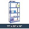 G-Rack Garage Shelving Units - 5 Tier Storage Rack Shelves Shelf Unit ...