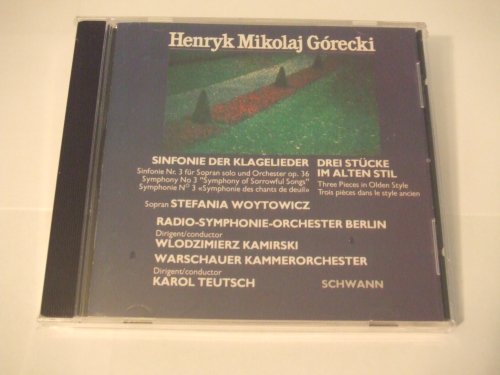 Henryk Gorecki, Wlodzimierz Kamirski, Stefania Woytowicz, Berlin Radio ...