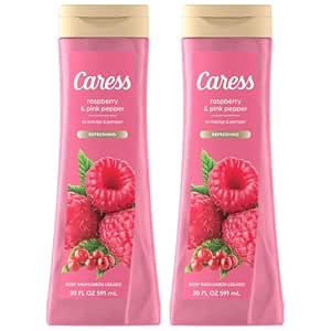 Amazon.com : Caress Body Wash, Raspberry & Pink Pepper, Moisturizing ...