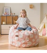 Amazon.com: MAXYOYO Bean Bag Chair for Kids, Shell Shaped Bean Bag ...