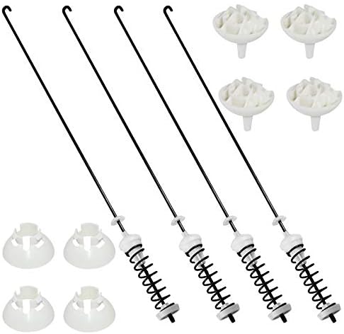 Amazon.com: W10780048 Washer Suspension Rod Kit (4 PCS) For Whirlpool ...