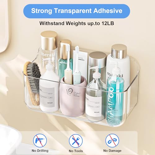 Snapklik.com : Diesisa Plastic Wall Mount Organizer, Self Adhesive ...