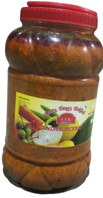 Pari mixed pickle 5kg (pack of 2) : Amazon.in: Grocery & Gourmet Foods