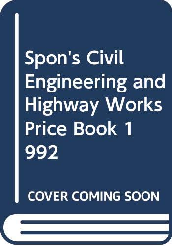 Amazon | Spon's Civil Engineering and Highway Works Price Book | Davis ...