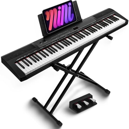 Amazon.com: Korg 88 Portable Digital Piano with Semi-Weighted Keys and ...