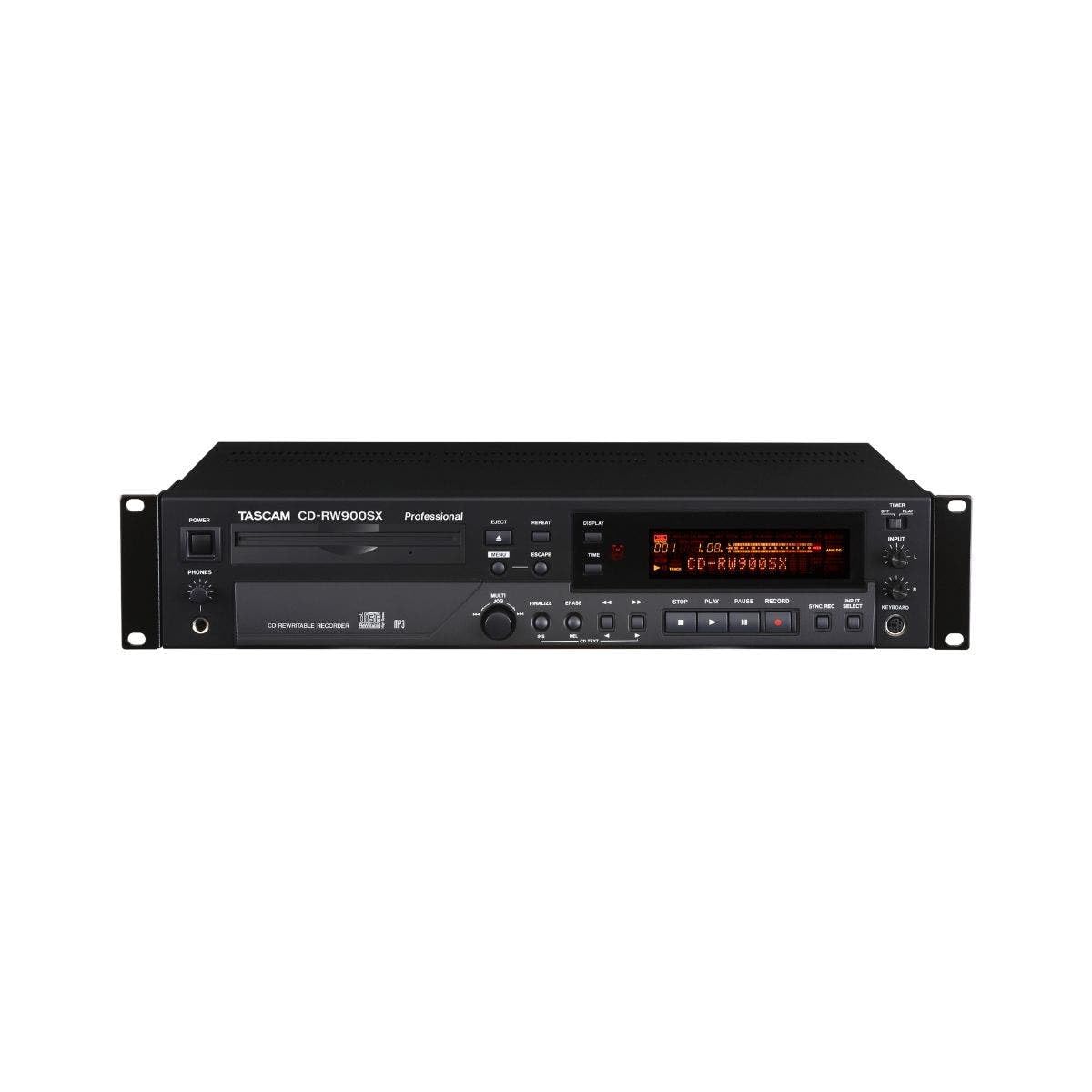 Amazon.com: Tascam Professional CD Recorder/Player (CDRW900SX ...