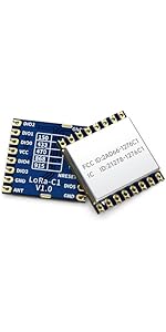 Amazon.com: Lubeby Smart HopeRF Original sx1276 Based RF Module ...