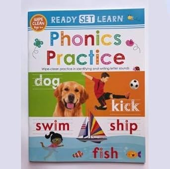 READY SET LEARN WORKBOOKS: PHONICS PRACTICE : Dawn Machell: Amazon.in ...