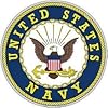 Amazon.com : United States Navy Aluminum Sign Round 12" Inches Navy ...