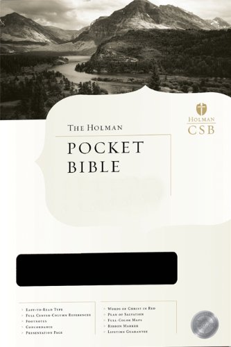 HCSB Pocket-Size Bible: Holman Bible Editorial Staff: 9781586400552 ...