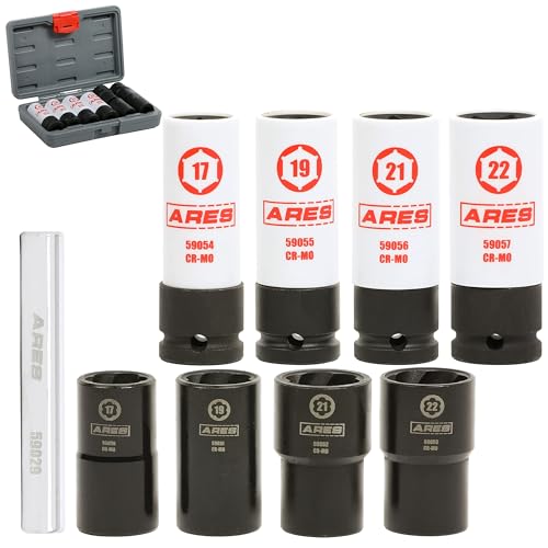 Snapklik.com : 59047 9-Piece Twist And Non-Marring Lug Nut Socket Set ...
