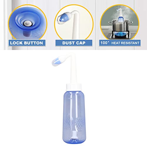 300ml Sinus Rinse Bottle Netty Pot Sinus RinseNose Washing BottleNasal ...