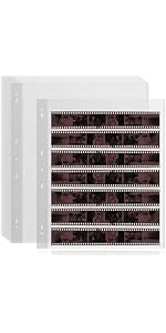 Amazon.com: 35mm Film Negative Storage Kit - 50 Pcs Sleeves, 135 Film ...