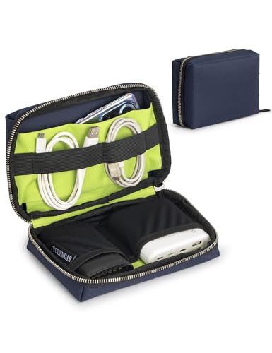YOLENDAR Small Packing Cubes, Cable Organizer Small Travel Carry Case ...