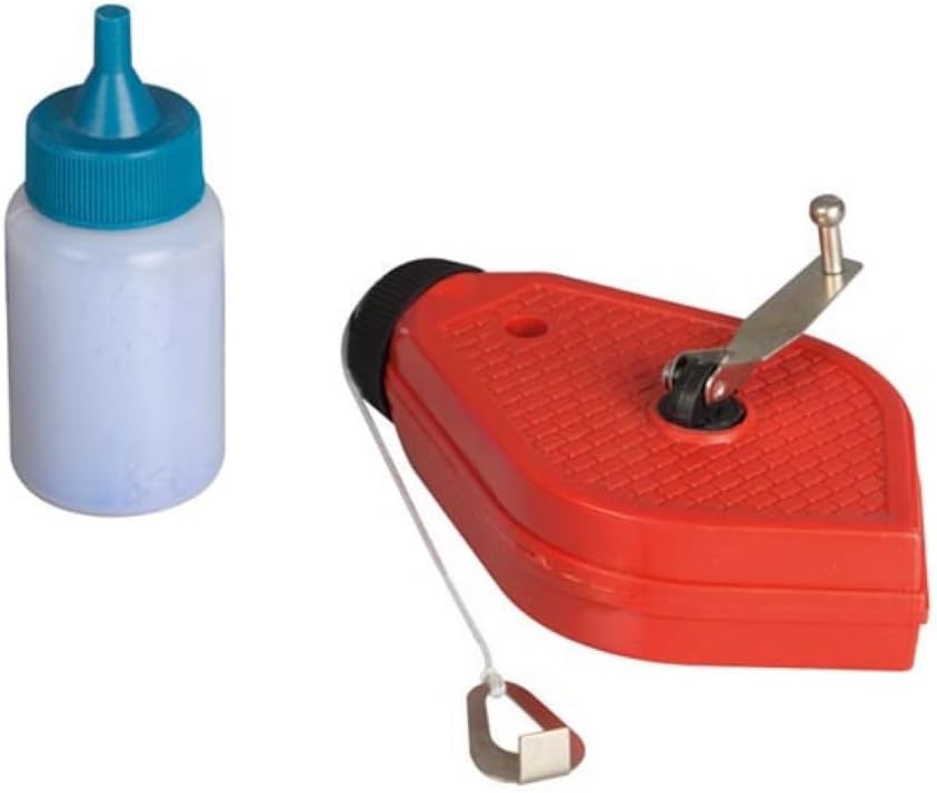 Stanley 0-47-443 Kit de Cordeau traceur 30 m + Biberon de Poudre de ...