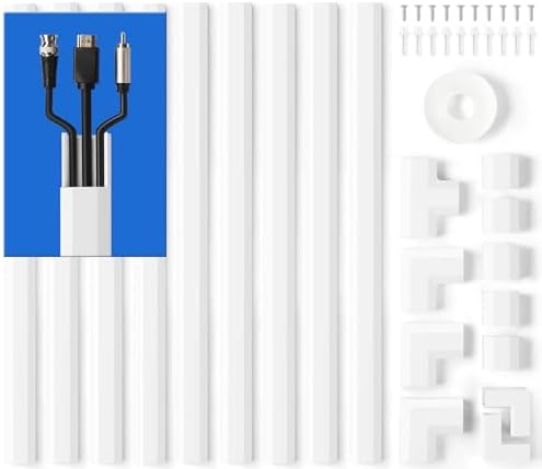 153in Wall Cable Hider, ZhiYo TV Wire Hider for Wall Cord Hider to Hide ...