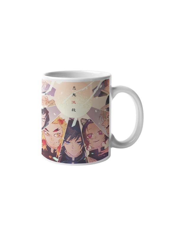 Buy FOKAT Nine Hashira Demon Slayer Premium PrintedCeramic Mug for ...