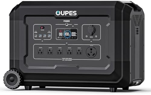 Amazon.com: OUPES Mega 1 Portable Power Station 2000W (4500W Peak ...