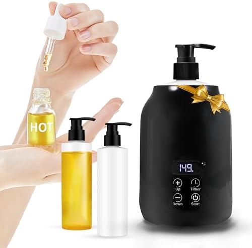 Amazon.com: TASALON Professional Massage Oil Warmer with 2 Lockble Pump ...