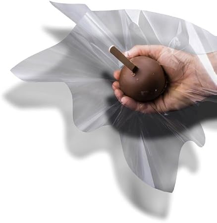 x 100 Toffee Apple Wrappers- 12"X12" (for Larger Apples) by Loypack ...