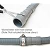 Amazon.com: 1 Piece 3.28ft (1M) Universal Wash Machine Drain Extension ...