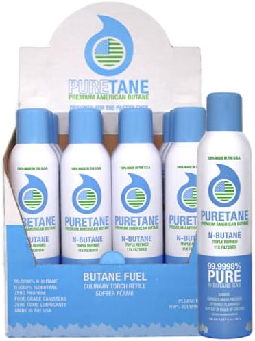 Amazon.com: Puretane N-Butane Food-Grade Refined 11X Filtered Butane ...