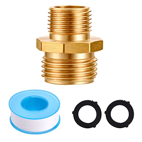 Snapklik.com : Solid Brass Garden Hose Adapters Bathroom Shower Hose ...