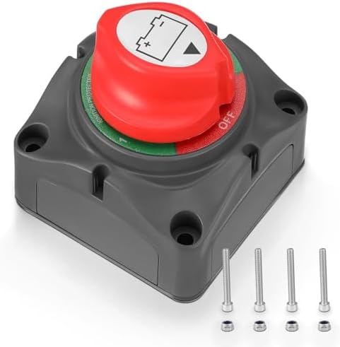 Amazon.com: Boat RV High Current Power Master Switch 3-Position Switch ...