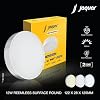Jaquar 12W LED Gem Trimless Round Surface Mount Down Light | No False ...