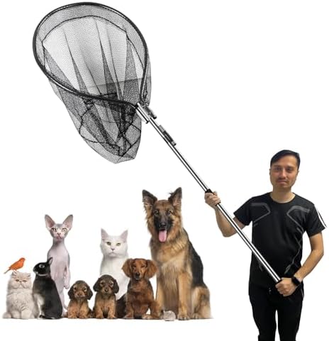 Smarkey Dog Catch Net, Animal Control Catch Net, Poultry Wildlife Catch ...