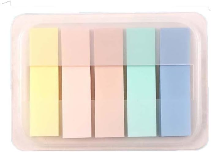 Amazon.com : Index Memo Pad Daily 100 Sheets Sticky Note Self-Adhesive ...