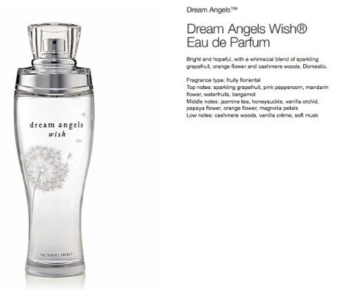 Amazon.com : Victoria's Secret Dream Angels Wish Eau de Parfum 1oz ...