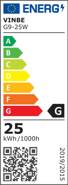 Osram Halopin Backofen-Lampe (230 V, 25 W, G9 Halogen, Stiftform, für ...