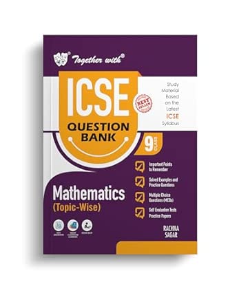Amazon.in: Buy Together with ICSE Question Bank Class 9 Mathematics ...
