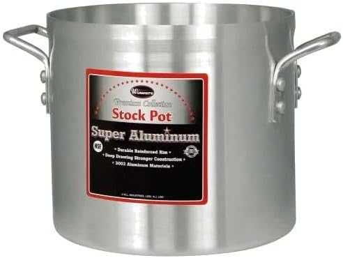 Amazon.com: 16Qt Super Aluminum Stock Pot (4.0Mm / 3003) NSF: Cookware ...